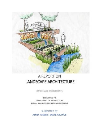 LANDSCAPE ARCHITECTURE | PDF