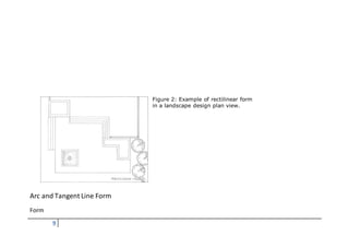 Landscape Design Elements - Line | DOCX