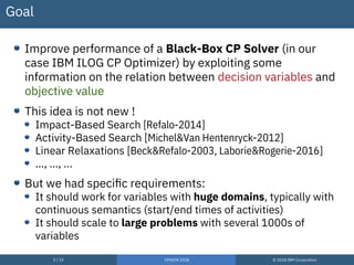 Objective Landscapes for Constraint Programming | PDF