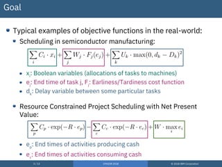 Objective Landscapes for Constraint Programming | PDF