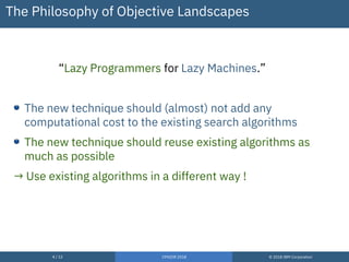 Objective Landscapes for Constraint Programming | PDF