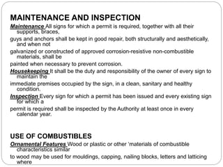 Landscape signs and outdoors | PPT