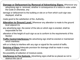 Landscape signs and outdoors | PPT