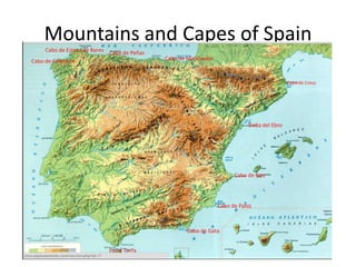 Landscapes in spain maria-moya | PPTX