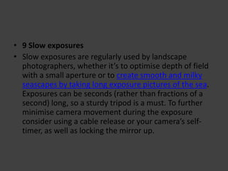Landscapes photography tips by h | PPTX