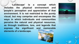 DIFFERENT LANDSCAPES IN THE WORLD PRESENTATION | PPTX