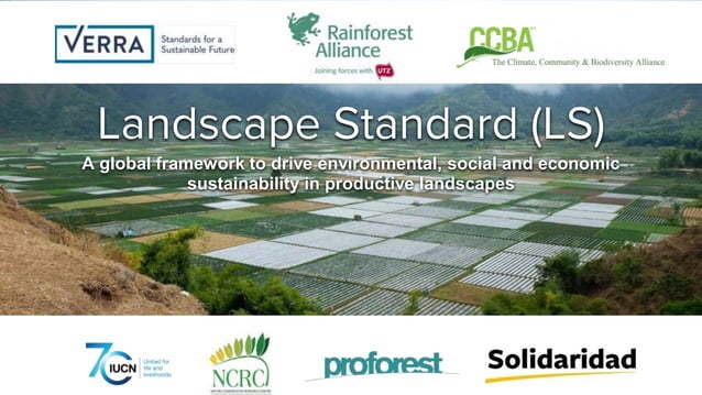 Landscape Standard (LS): A global framework to drive environmental ...