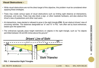 Landscape planning techniques and designing highways | PPTX
