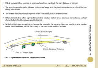 Landscape planning techniques and designing highways | PPTX