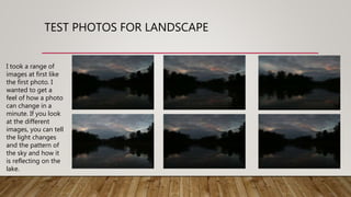 Landscape test photos photography | PPT