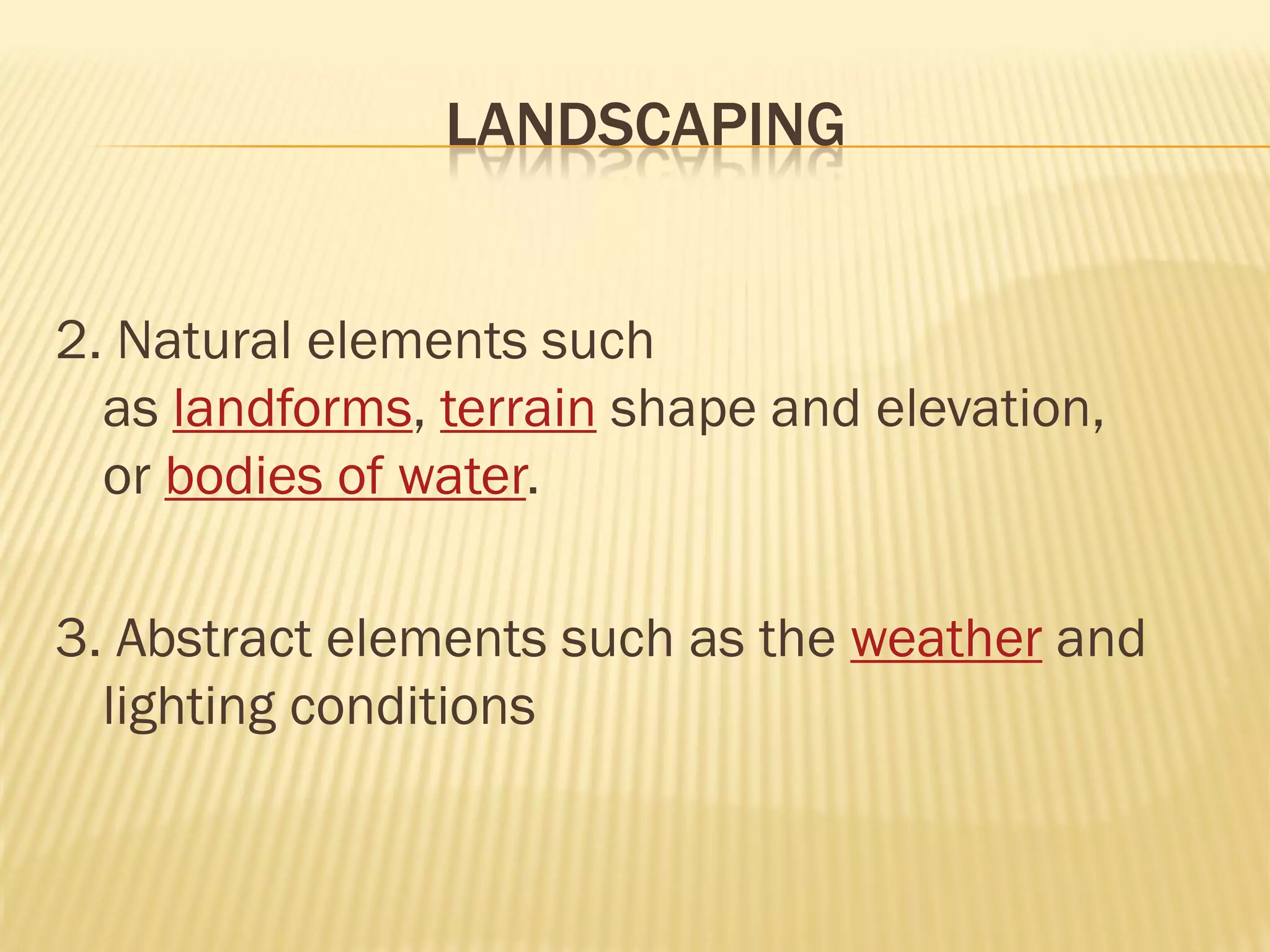 Landscaping | PDF