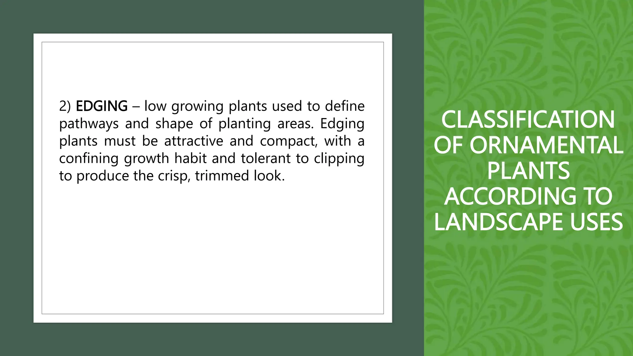 LANDSCAPING AND LANDSCAPING ARCHITECTURE | PPTX