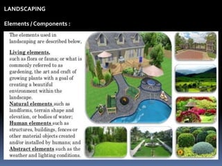 Introduction to landscaping and its elements.pptx