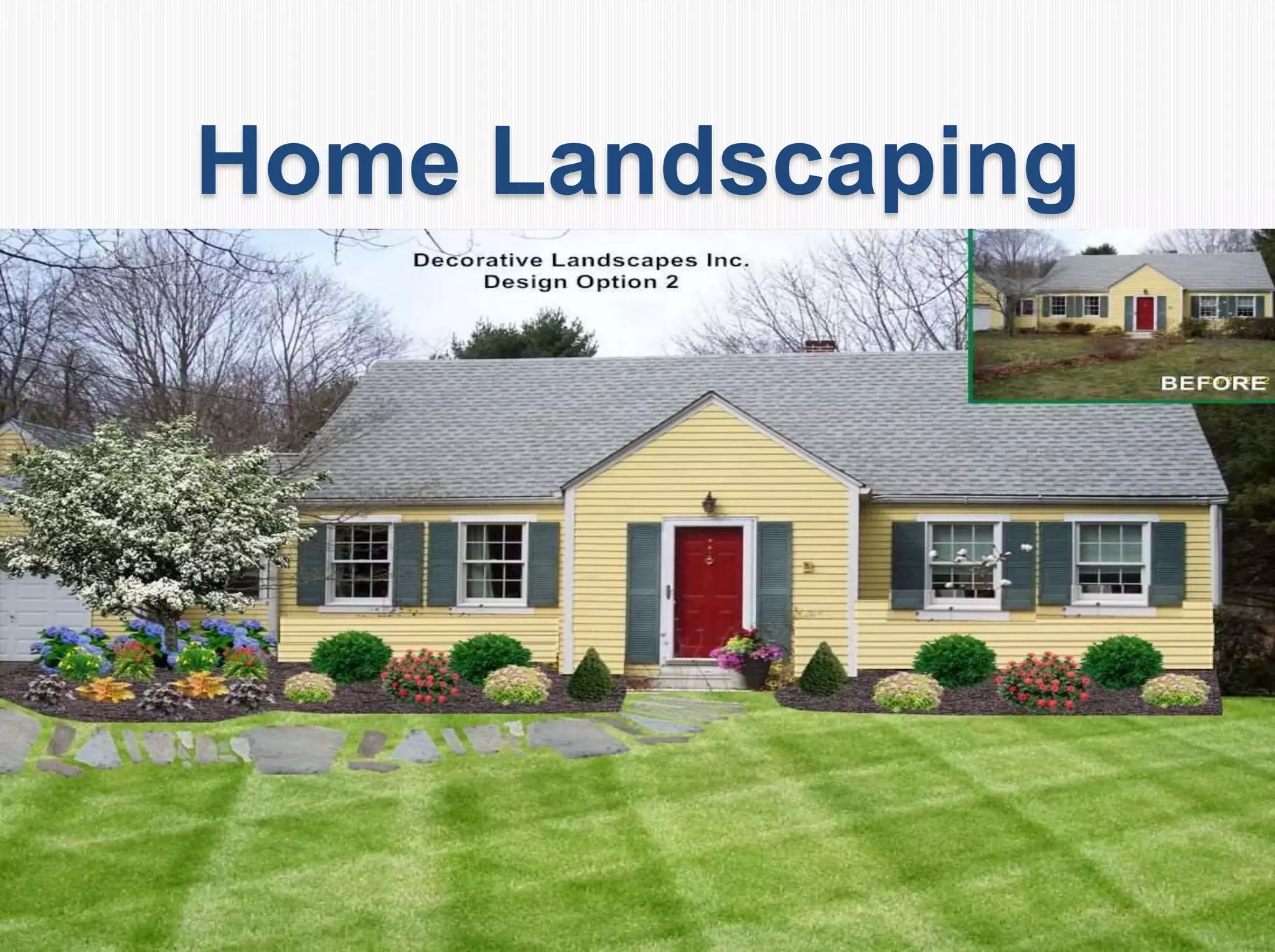 Chapter 1: Introduction of landscape horticulture and it's design | PPTX