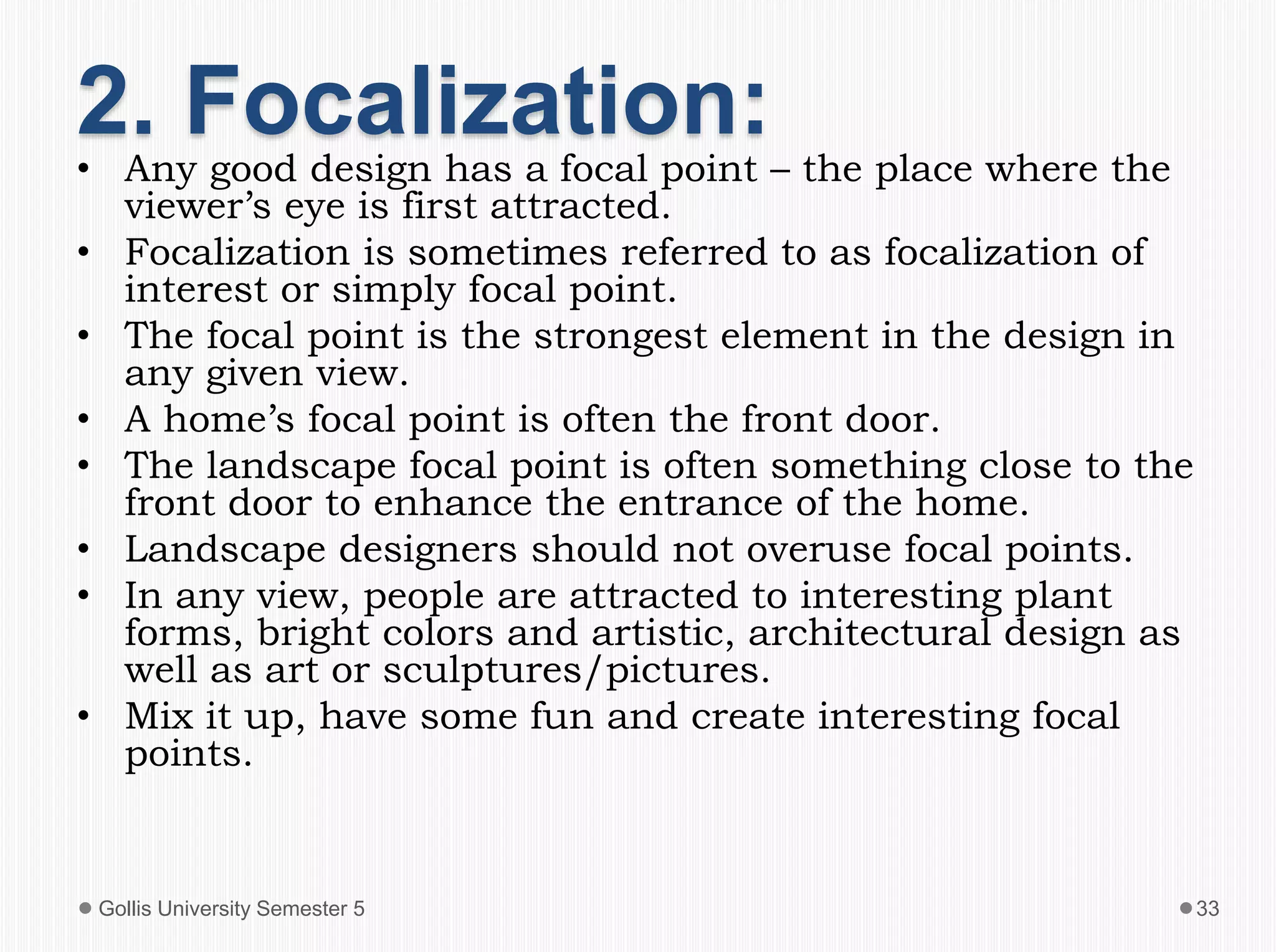 Chapter 1: Introduction of landscape horticulture and it's design | PPTX