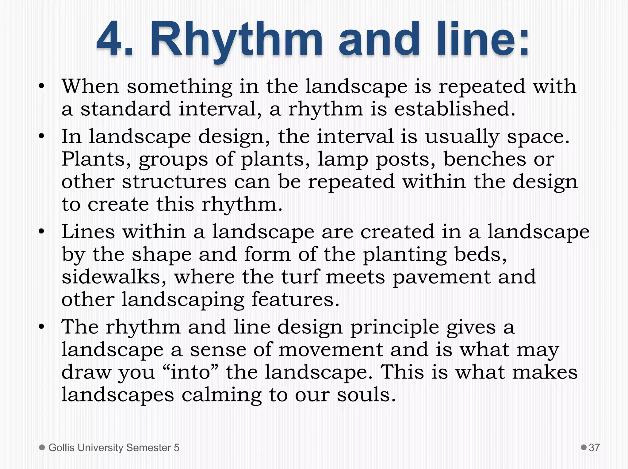 Chapter 1: Introduction of landscape horticulture and it's design | PPTX