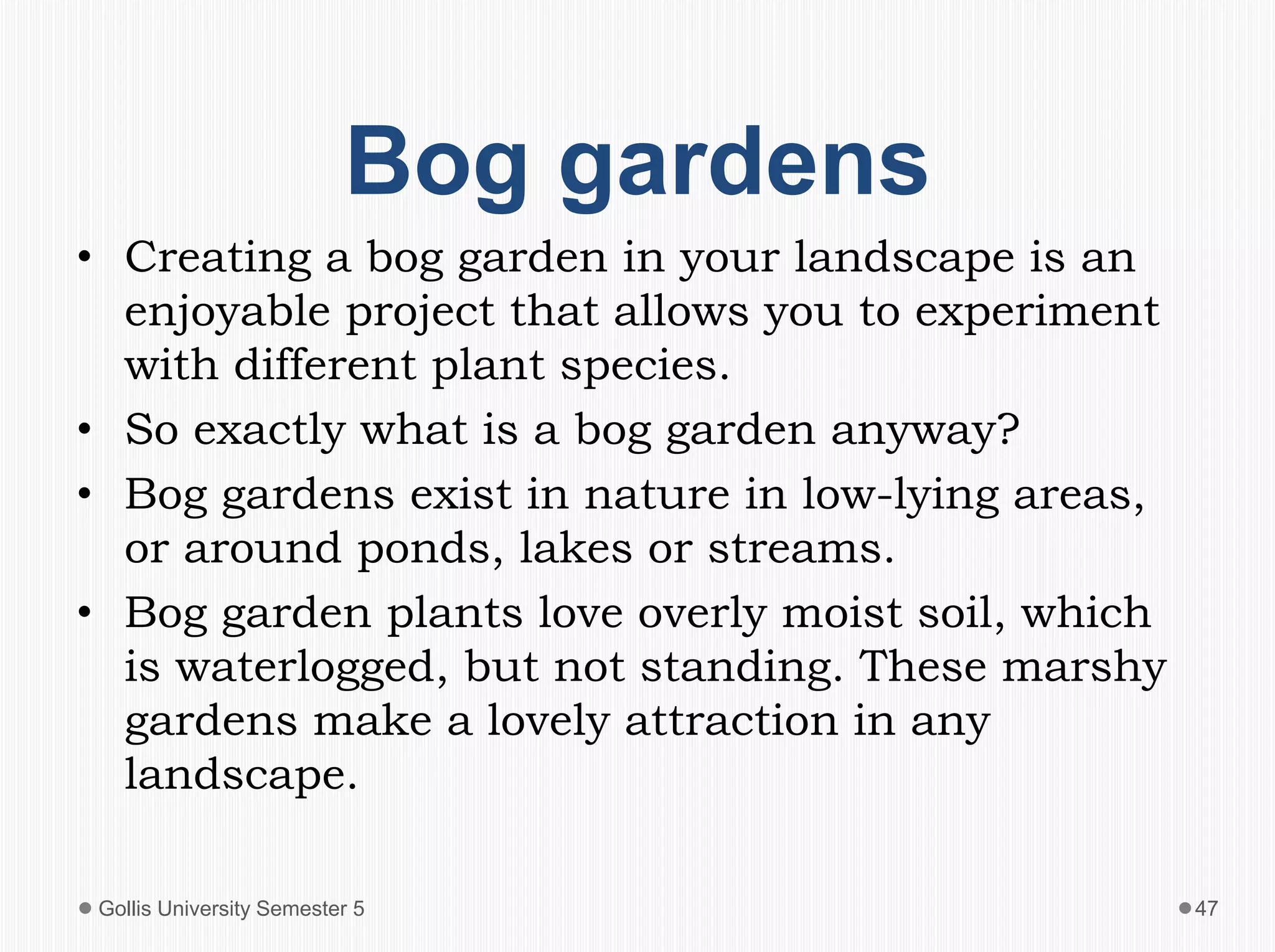 Chapter 1: Introduction of landscape horticulture and it's design | PPTX