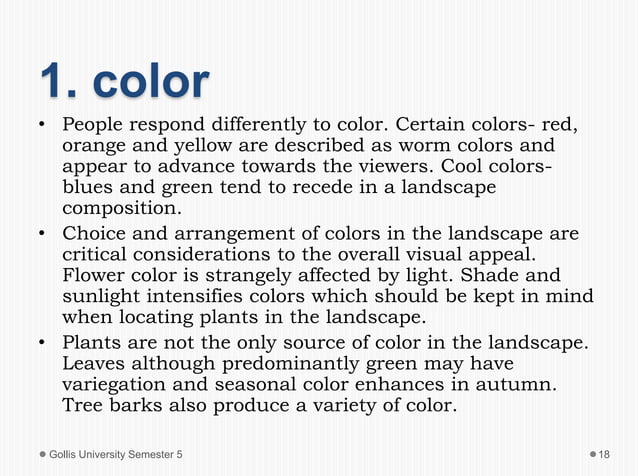 Chapter 1: Introduction of landscape horticulture and it's design ...