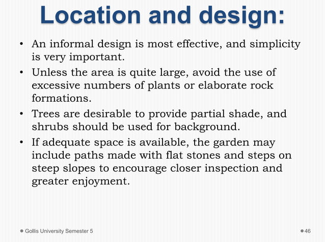 Chapter 1: Introduction of landscape horticulture and it's design ...