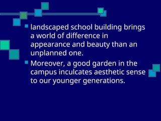 Landscaping for Educational Institution.ppt
