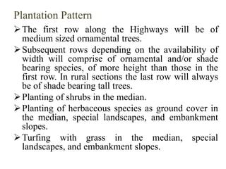 Landscaping on highway | PPTX