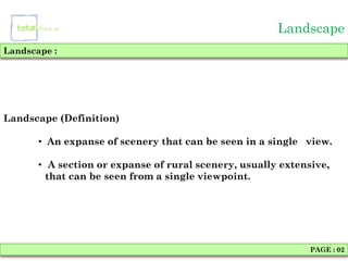 Landscaping Architecture | PPTX