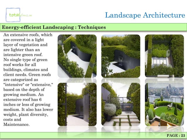 Landscaping Architecture | PPTX | Gardening | Home & Garden