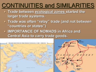 Indian Ocean Trade Goods Map