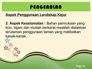 Landskap Kejur Pengenalan | PPT