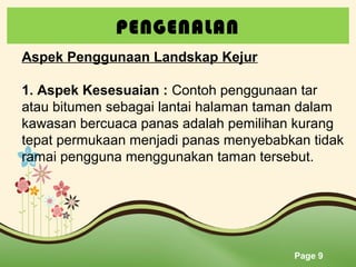 Landskap Kejur Pengenalan | PPT