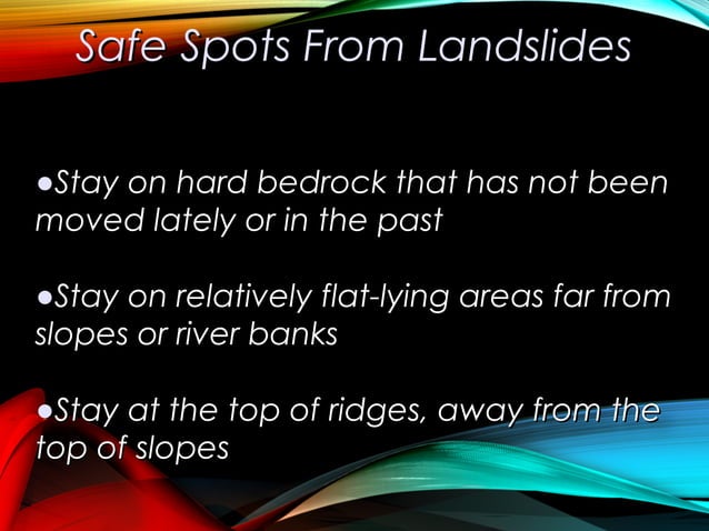Landslide | PPT | Geology | Science
