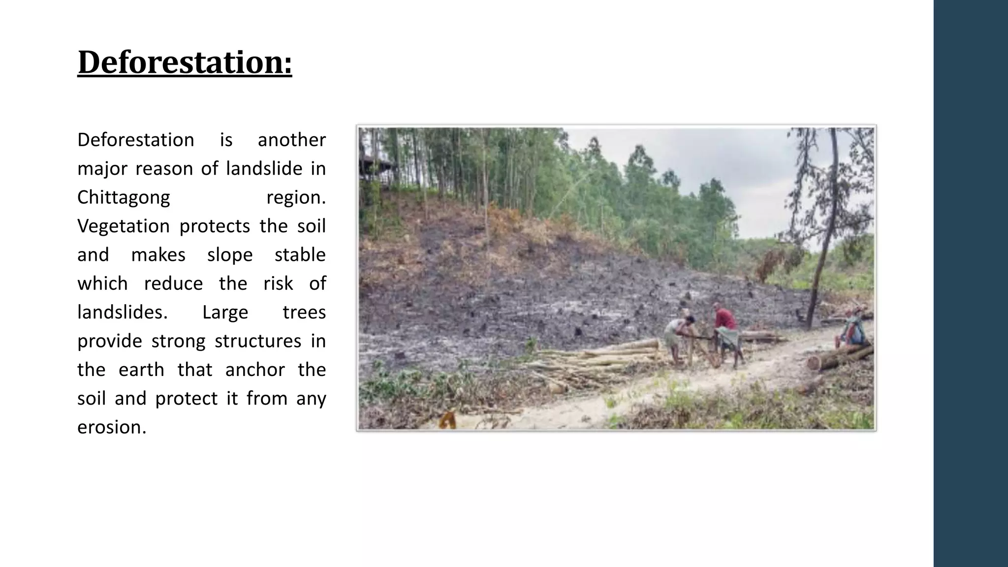 Causes Of Landslide In Chittagong | PPTX
