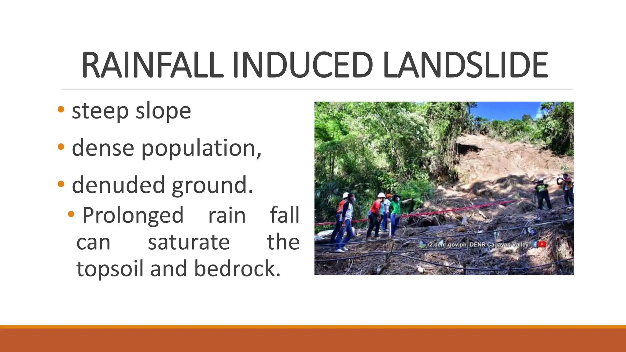 LANDSLIDE and PREPARATIONS FOR DRRR..... | PPTX