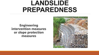 LANDSLIDE and PREPARATIONS FOR DRRR..... | PPTX