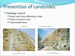 Landslide causes, effects, controls | PPT