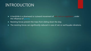 landslide in environmental geology | PPT