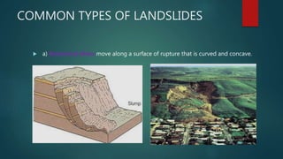 landslide in environmental geology | PPT