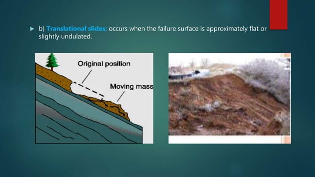 landslide in environmental geology | PPT