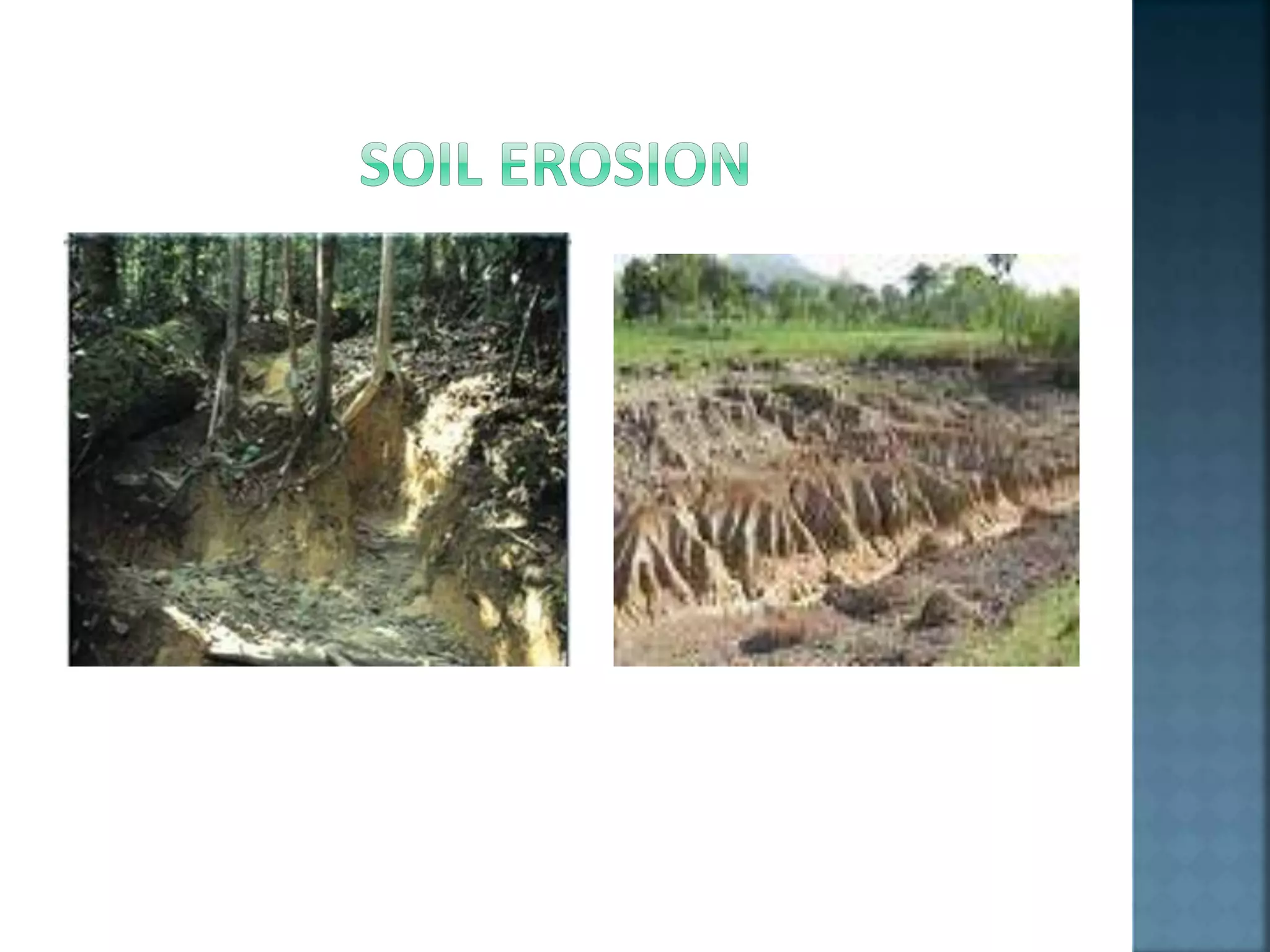 Landslide and soil erosion | PPTX