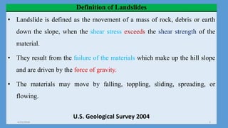 Landslide aw | PPTX