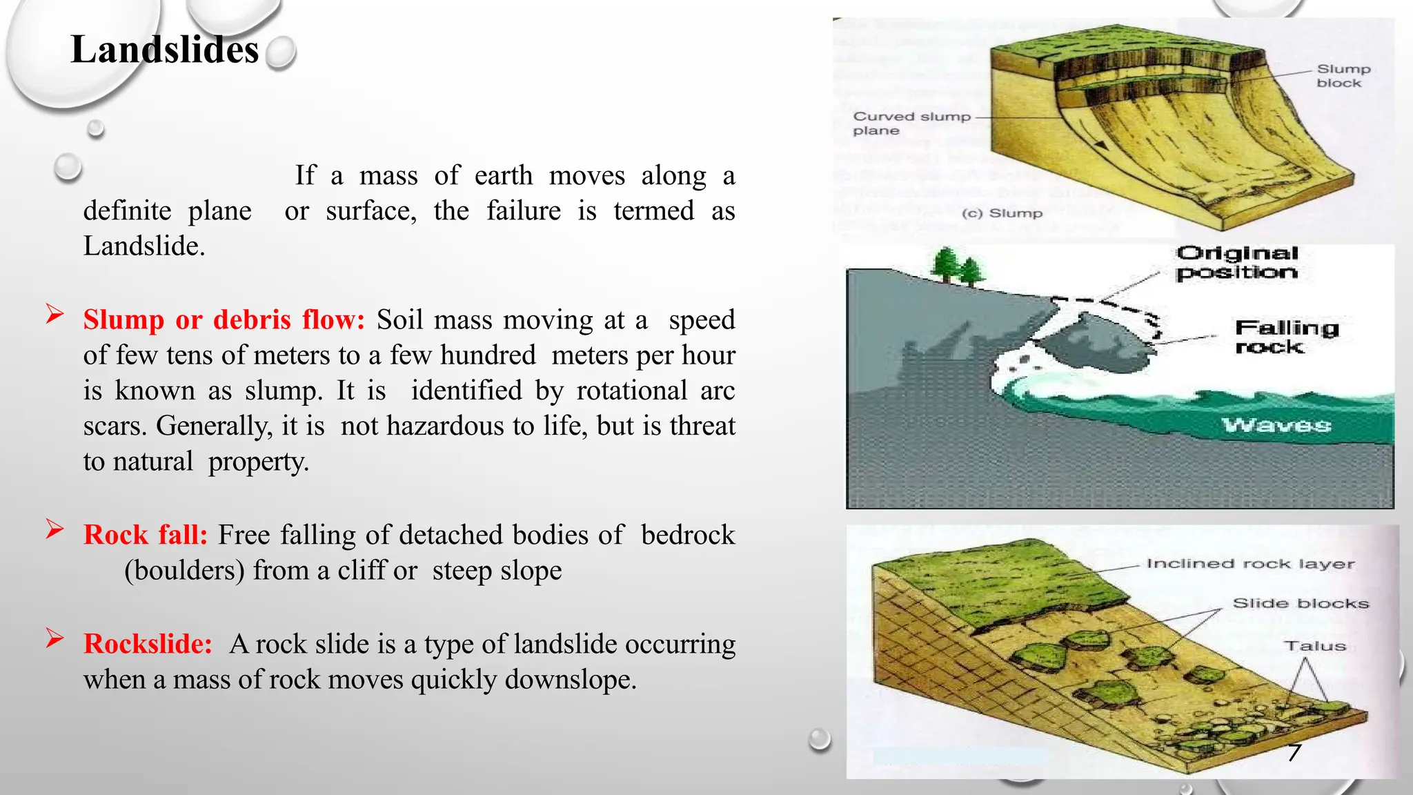 Landslide (Geography, Geoinformatics and Remote Sensing) | PPT