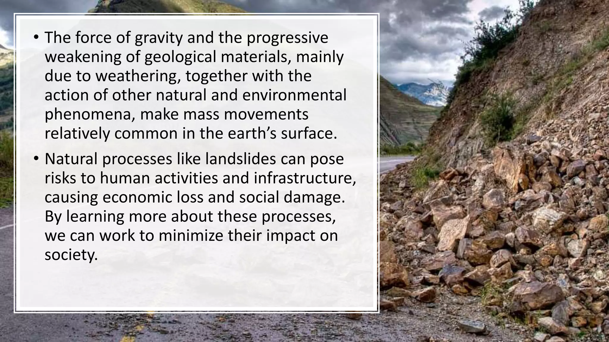 Landslide ,cause, impact as natural hazards and control.pptx