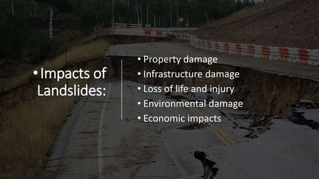 Landslide ,cause, impact as natural hazards and control.pptx