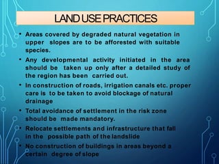 Landslide disaster management | PPTX