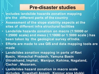 Landslide disaster management | PPTX