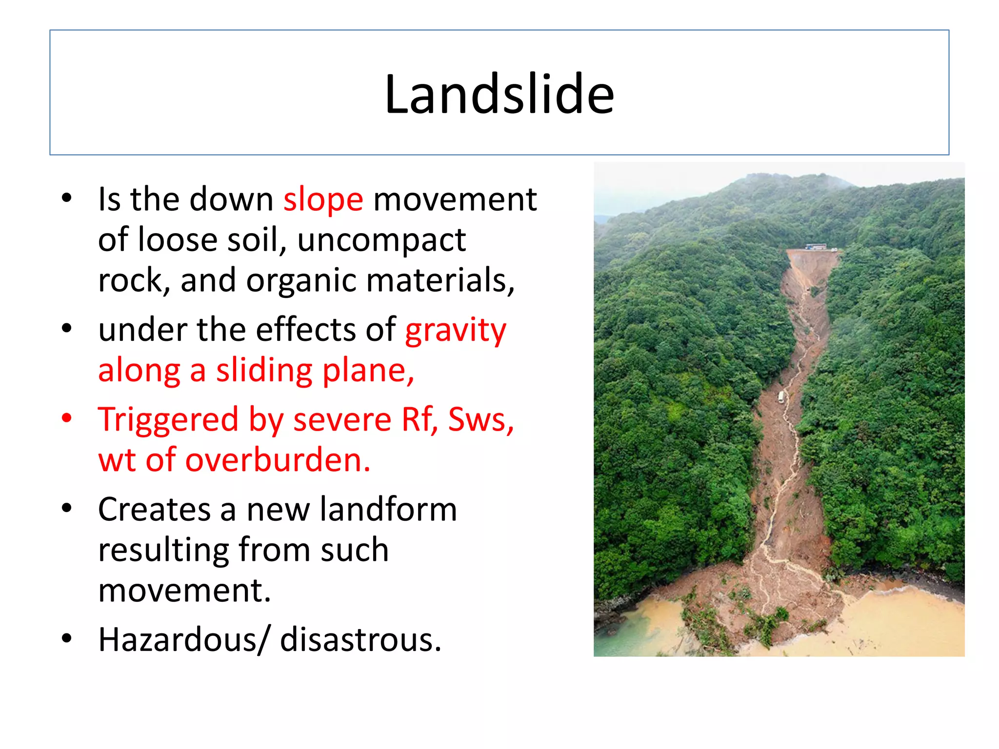 Landslide hazard zonation mapping | PDF