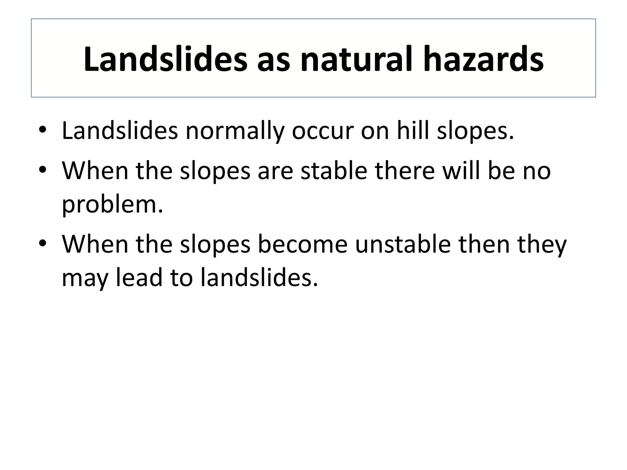 Landslide hazard zonation mapping | PDF