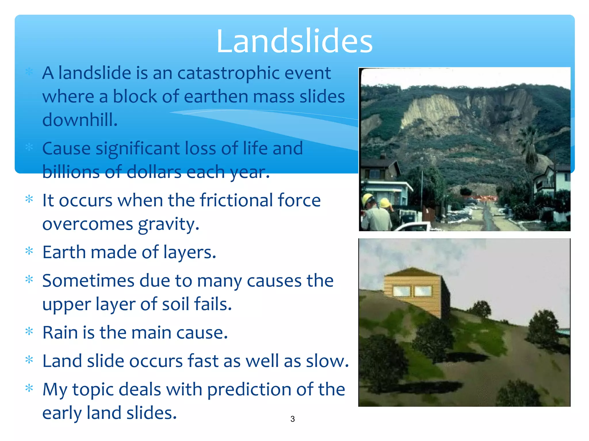 Landslide prediction | PPT