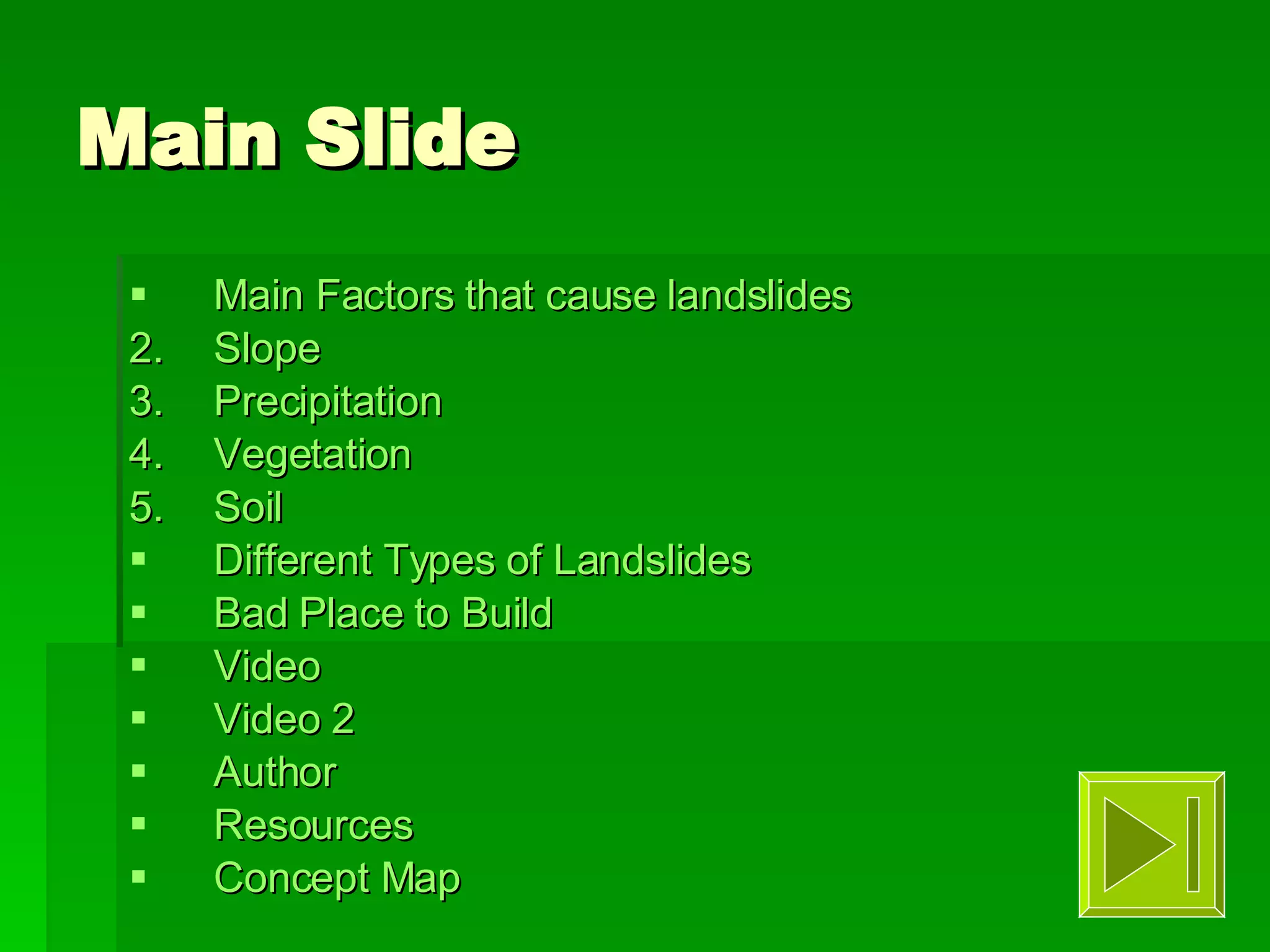 Landslides | PPT
