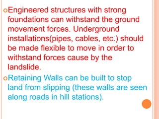 Landslides | PPTX